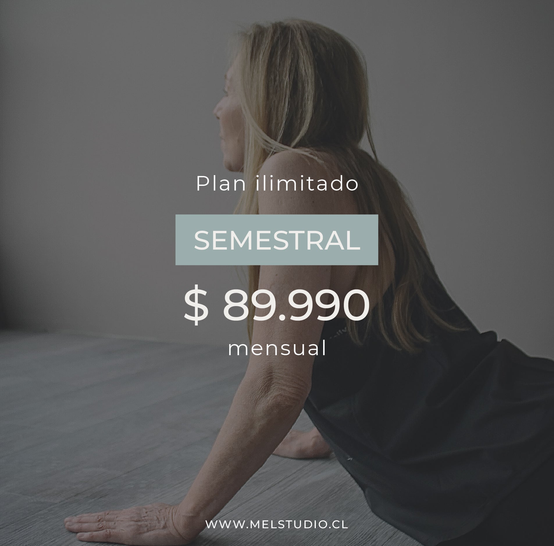 Plan ilimitado semestral – Mel Studio